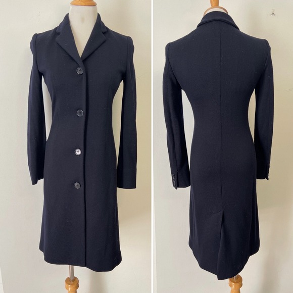 Jackets & Coats | Ralph Lauren Collection Classics Knitted Wool Navy ...
